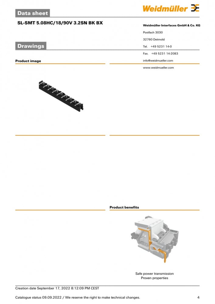 WEIDMULLER 1964510000 technical document page 4