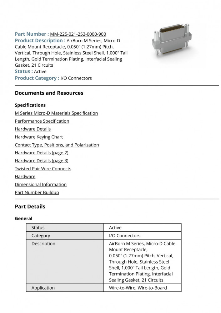 Technical document page 1
