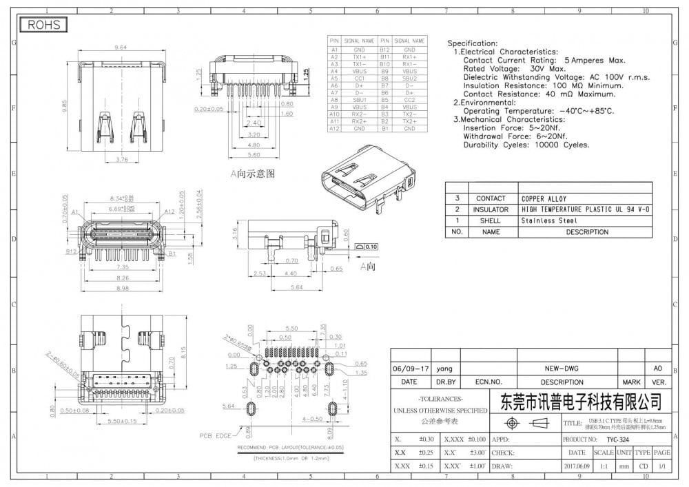 TYC-324 technical document page 2