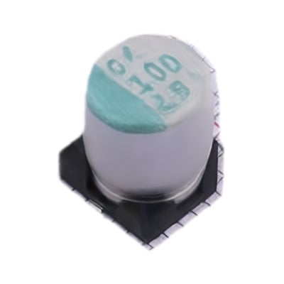 Lelon HBV101M1ETR-0608 Aluminum-Polymer Capacitor for sale