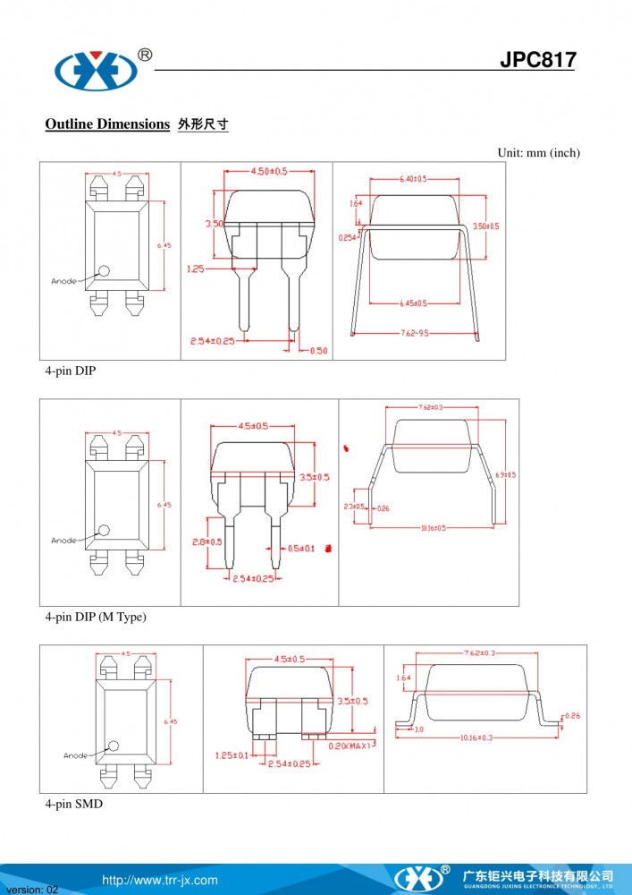JPC817 datasheet page 6