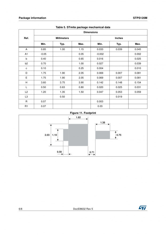 STPS120M datasheet page 6