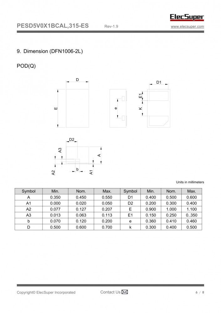 PESD5V0X1BCAL,315-ES datasheet page 6