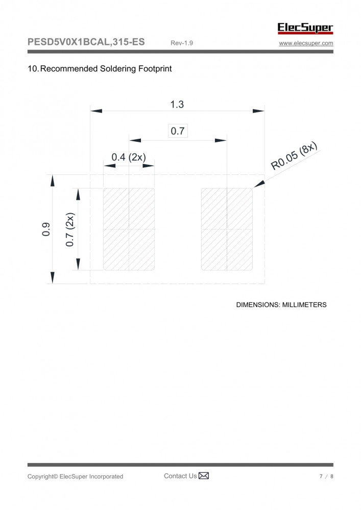 PESD5V0X1BCAL,315-ES datasheet page 7