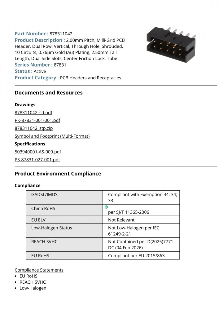 878311042 product document preview, page 1