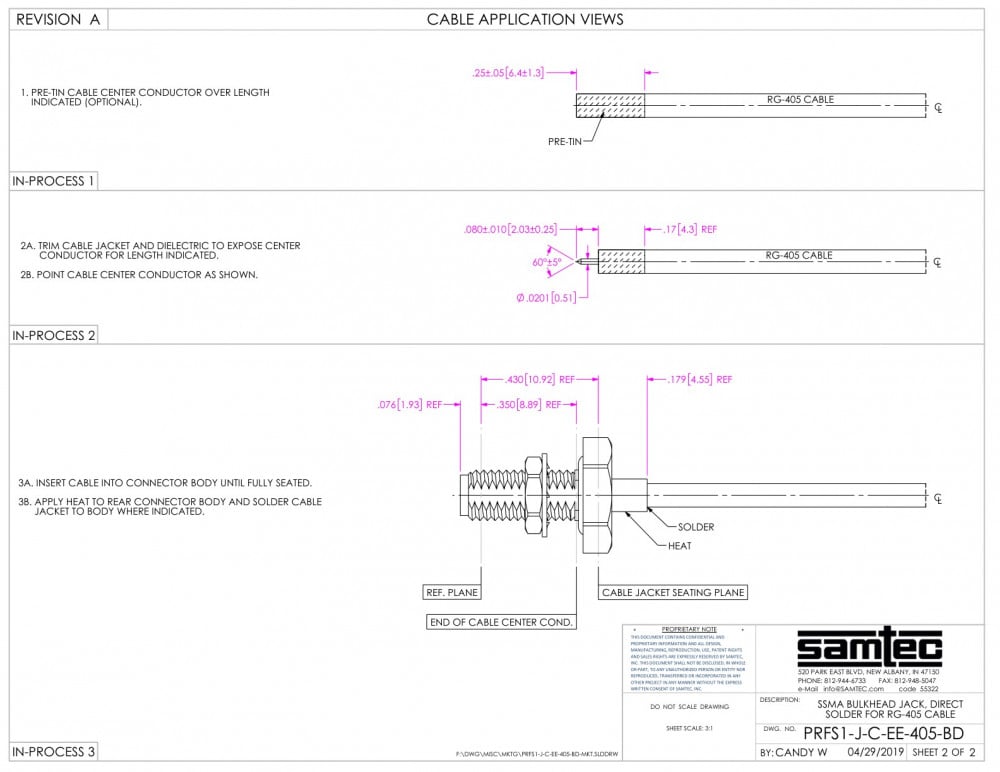 Samtec PRFS1-J-C-EE-405-BD drawing page 2