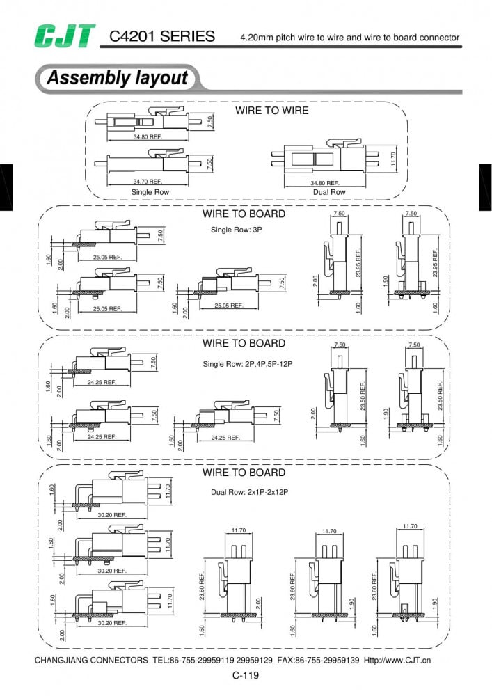 CJT C4201 series datasheet page 2