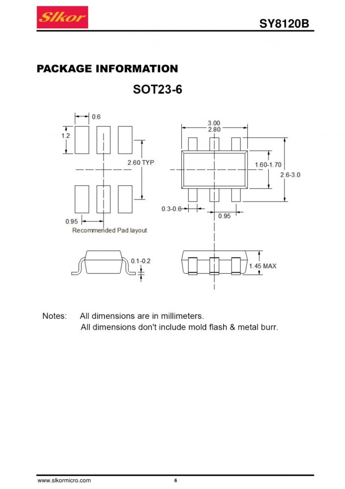 SY8120B datasheet page 6