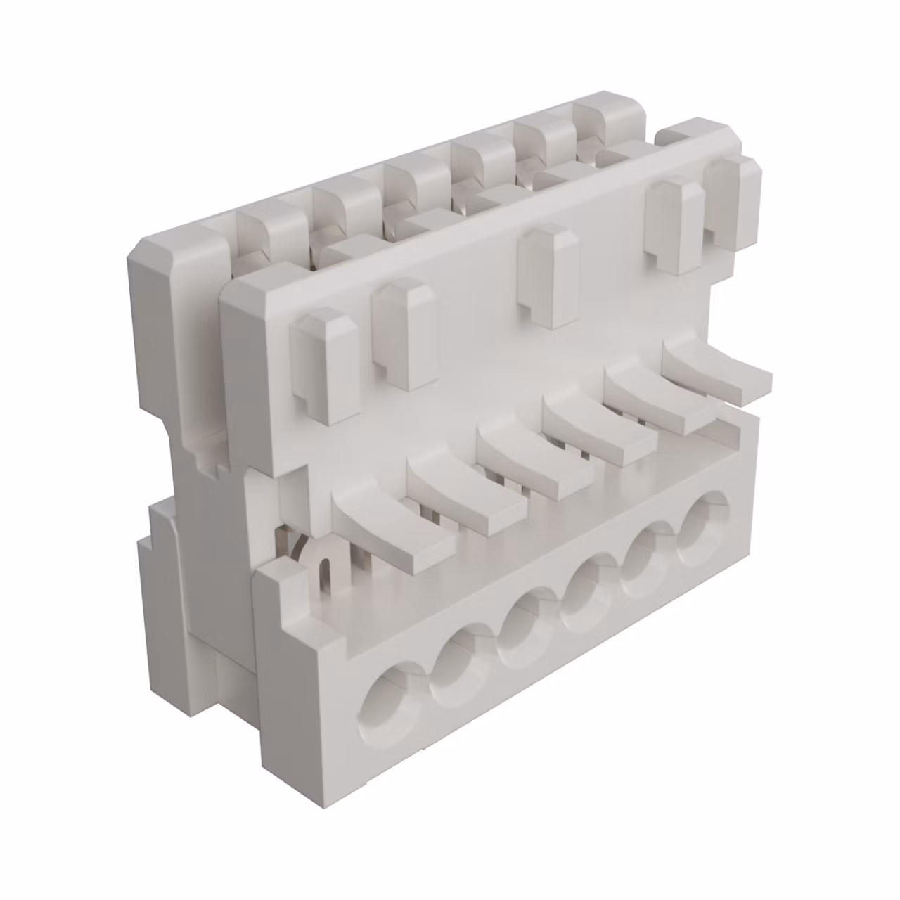 Appli-Mate RAST 2.5 IDT Housing, 2.50mm Pitch, Direct/Indirect, Female, 5 Circuits, Position Key B Removed, Voided Circuit 2