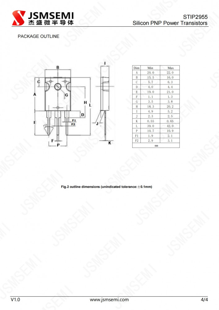 STIP2955 datasheet page 4