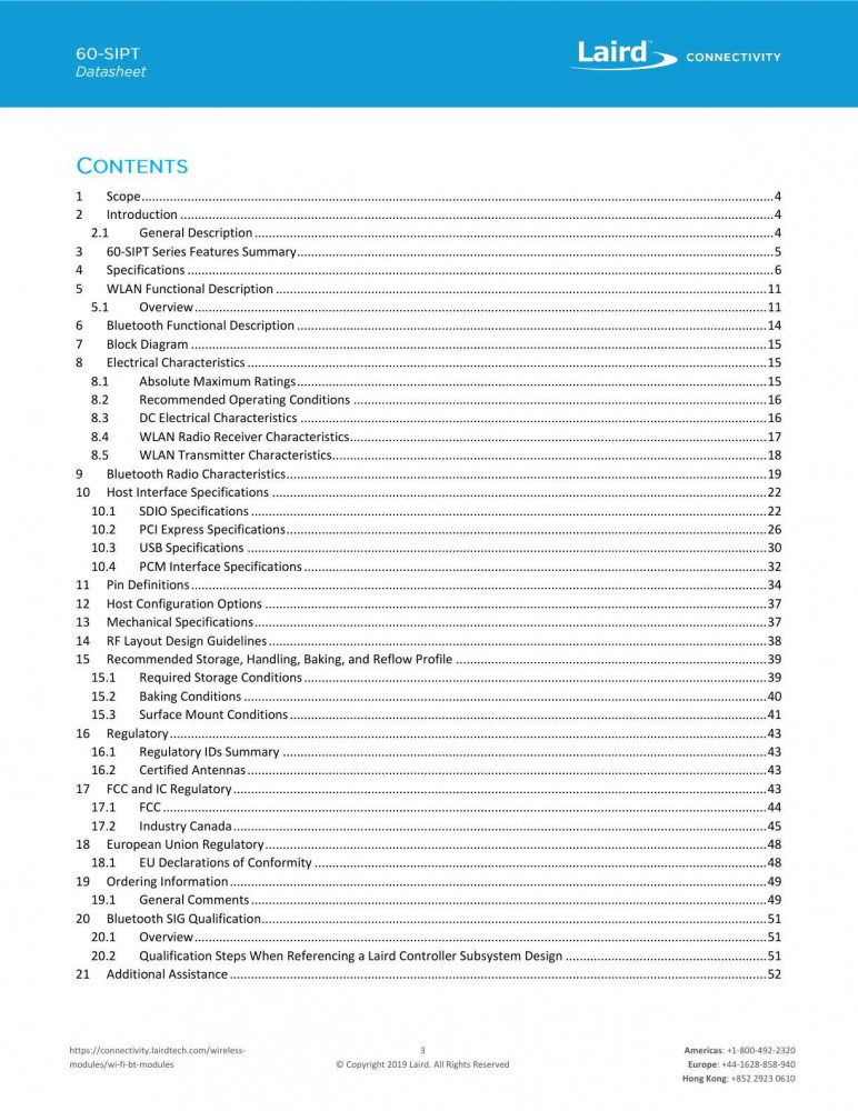 Laird 60-SIPT datasheet page 3