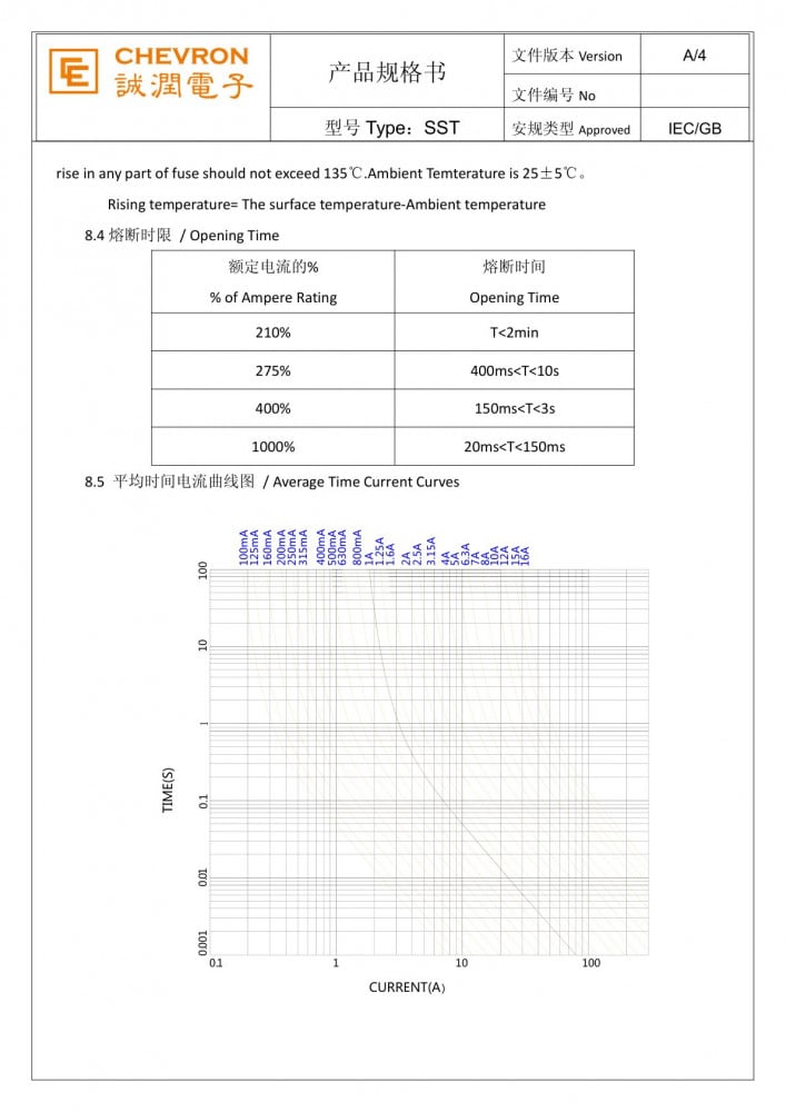 CHEVRON SST datasheet page 5