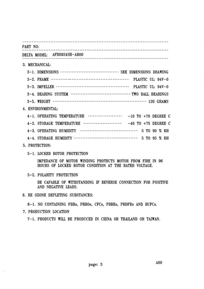 AFB0924SH-AR00 specification page 4
