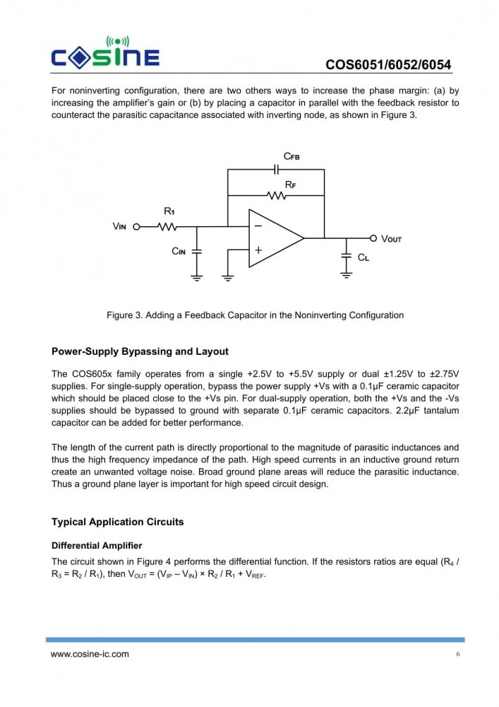 COS6054SR datasheet page 6