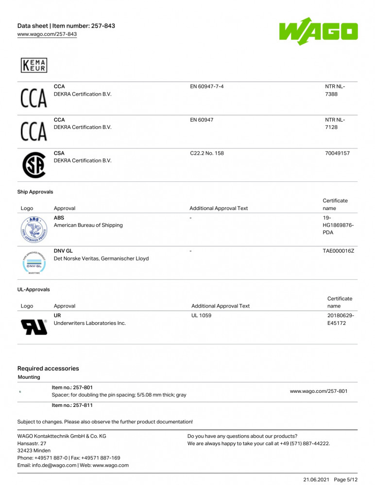 257-843 technical document page 5