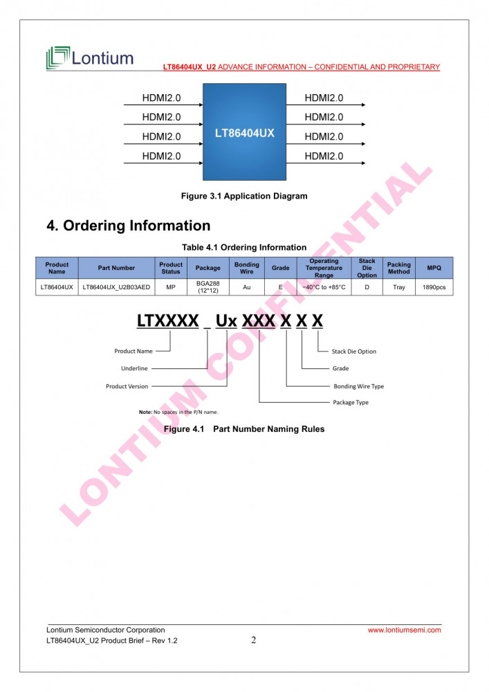 LT86404UX technical document page 2