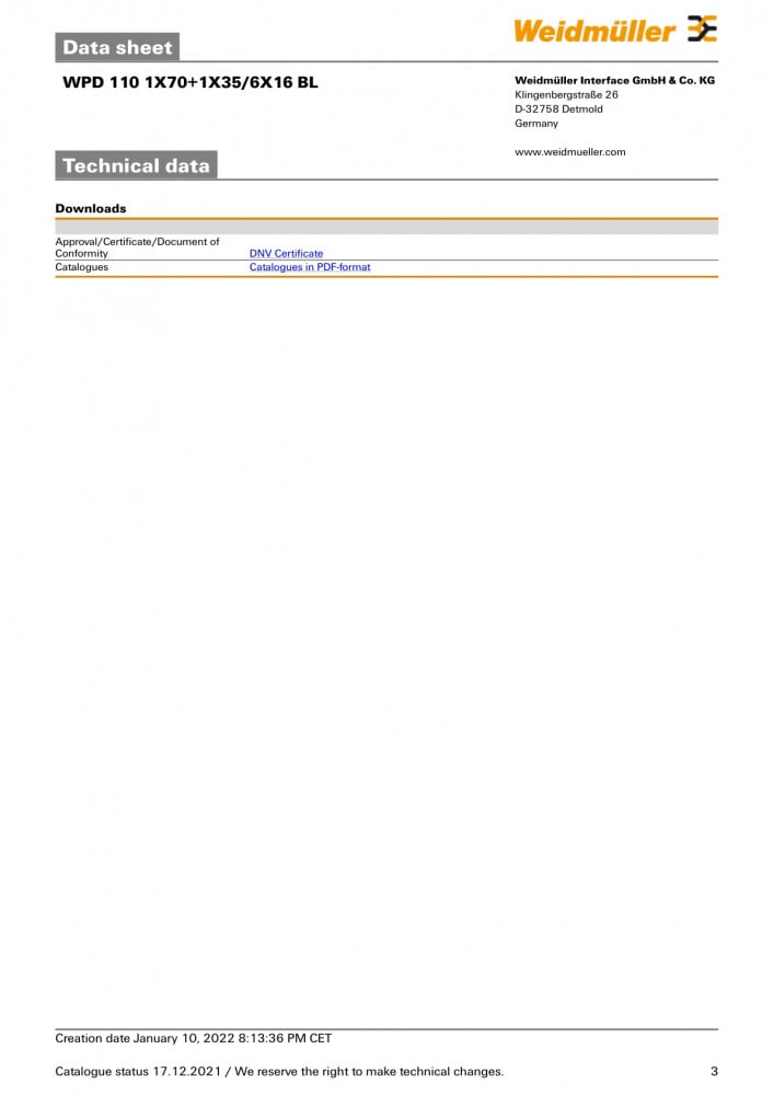 2603820000 technical document page 3