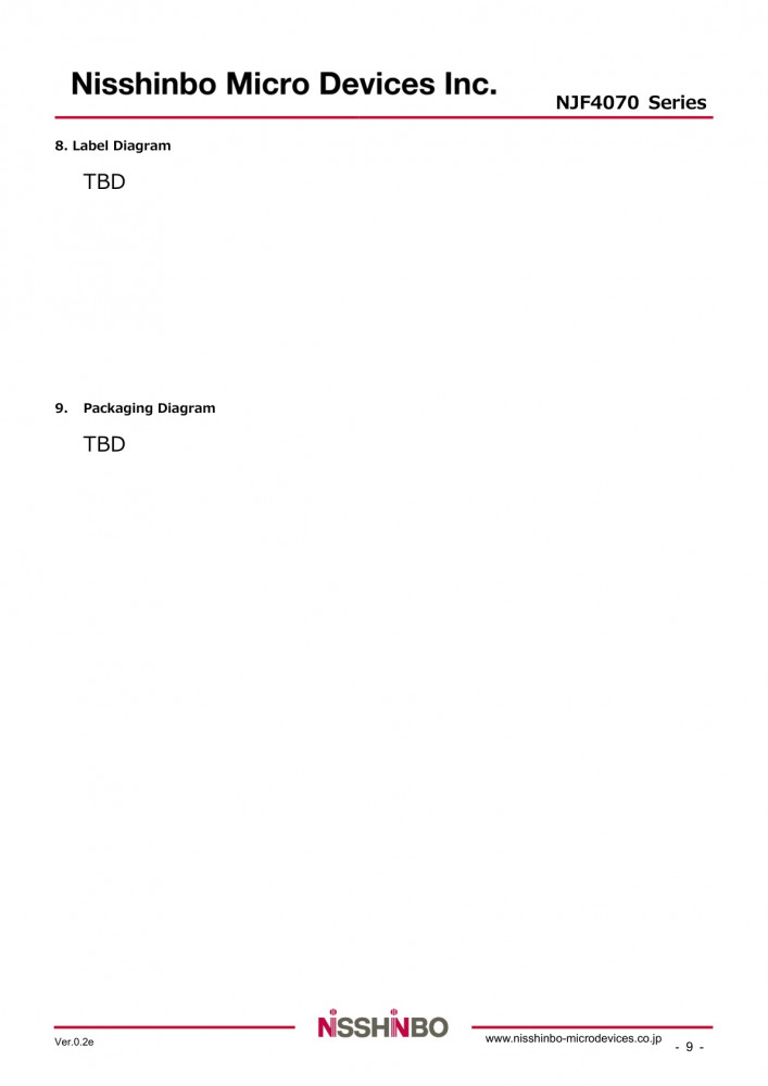 NJF4070 datasheet page 9