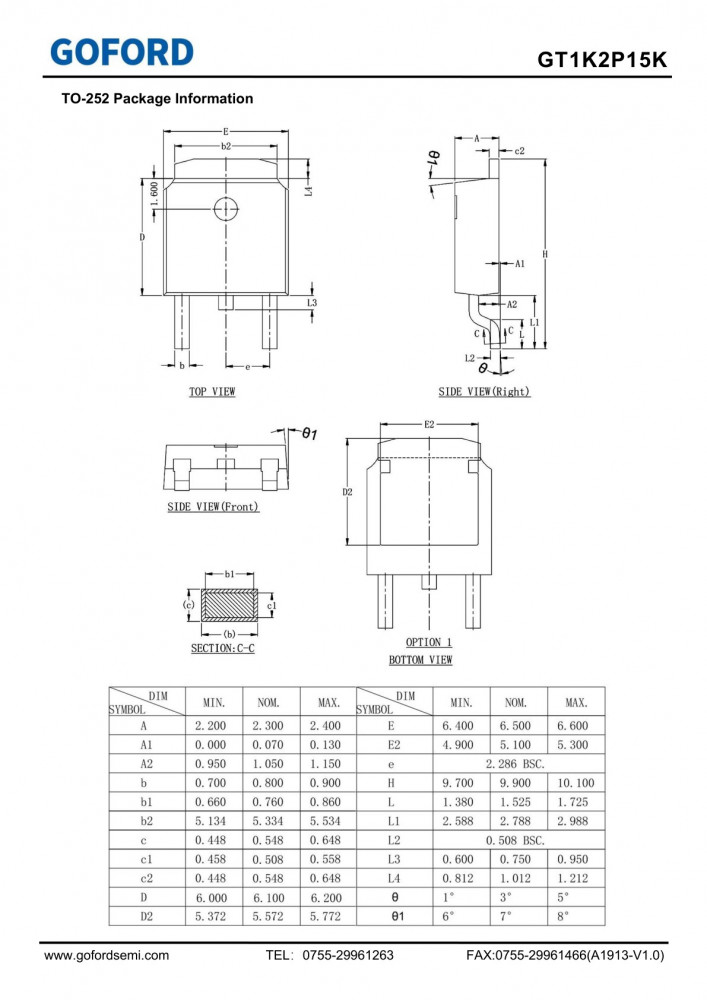 GT1K2P15K datasheet page 6