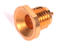 SMP-MAX Plug, Straight, Smooth Bore, Catchers Mitt, Panel Mount, Thread-in, Tray, 50 Ohms for sale
