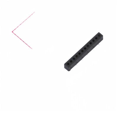 Megastar ZX-PM1.27-1-12PU-W Female Socket Header Receptacle Chip