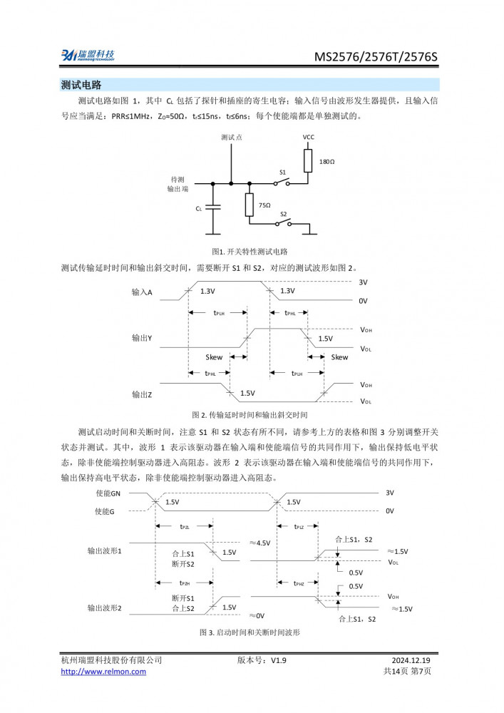MS2576T datasheet page 7