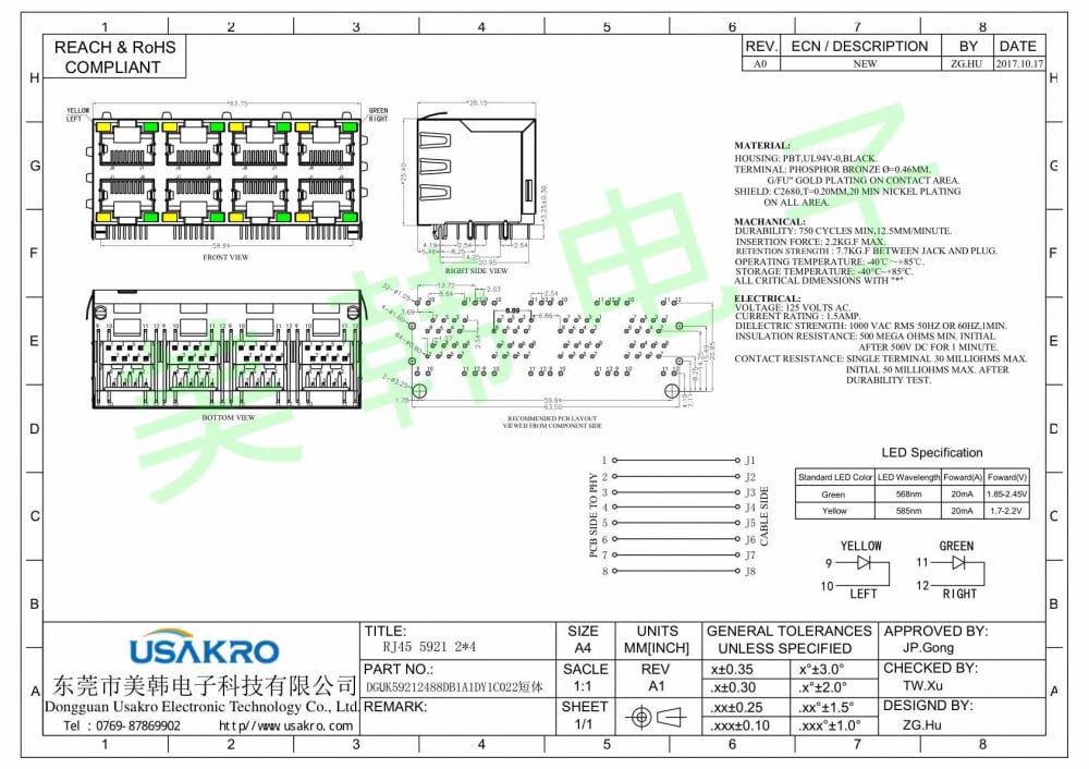 DGUK59212488DB1A1DY1C022 technical document page