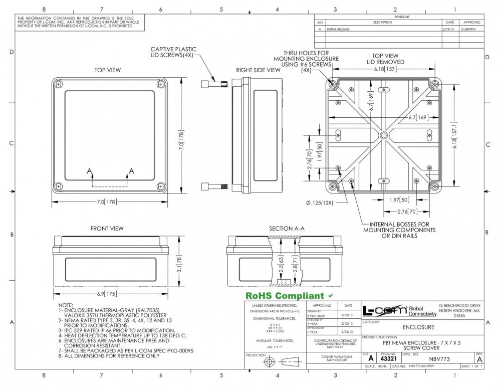 L-com NBV773 technical document