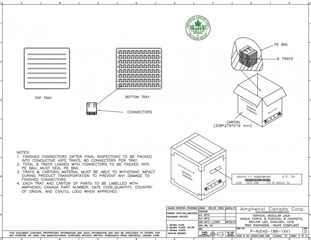 Amphenol RJE451881411 drawing page 3