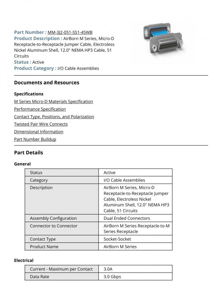 Product document image, page 1
