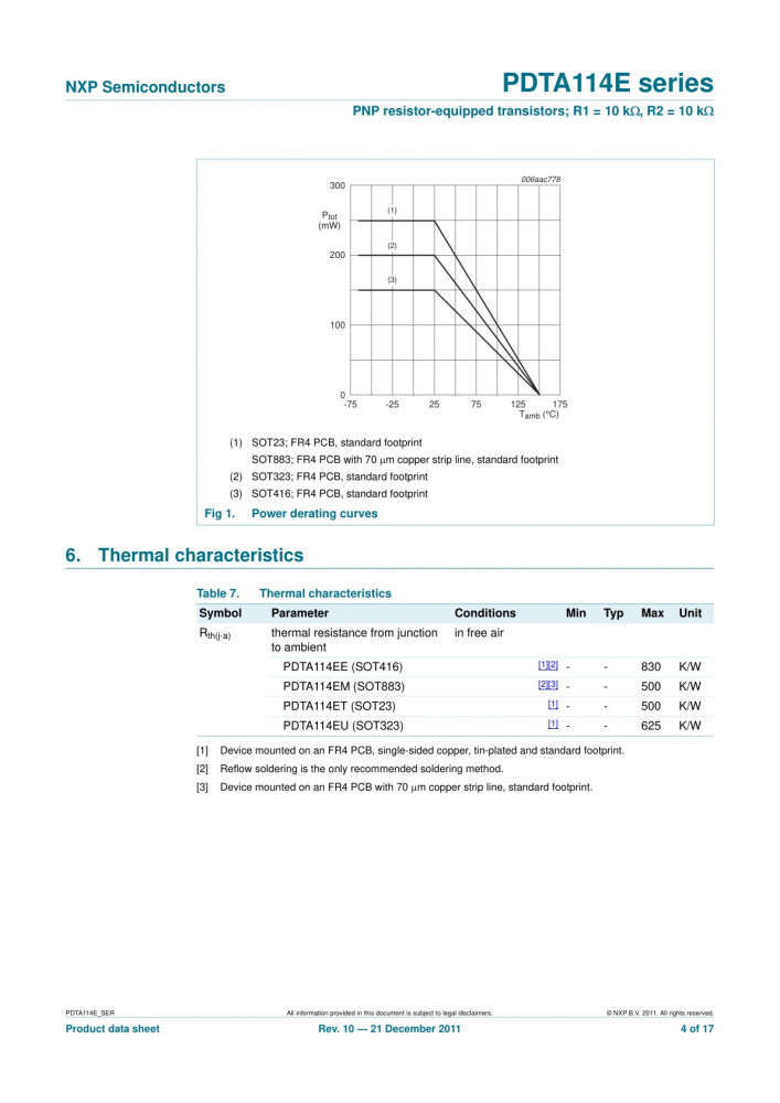 PDTA114ET technical document page 4