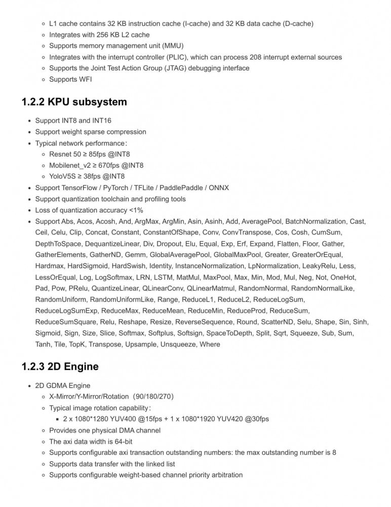 K230 datasheet page 7