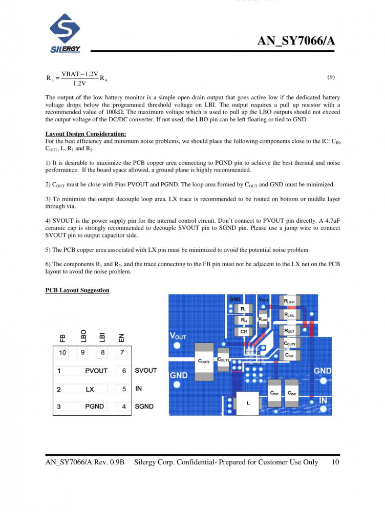 SY7066AQMC datasheet page 10