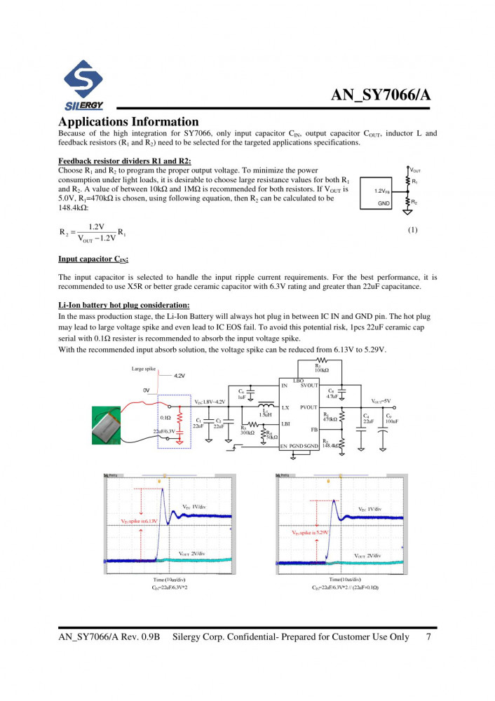 SY7066AQMC datasheet page 7