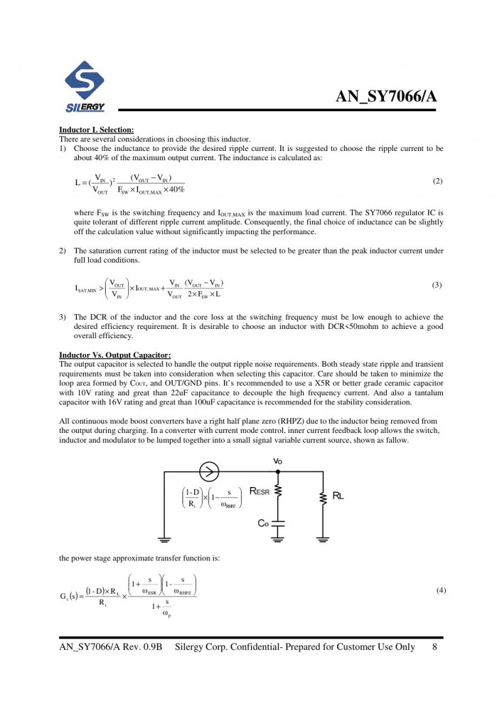SY7066AQMC datasheet page 8