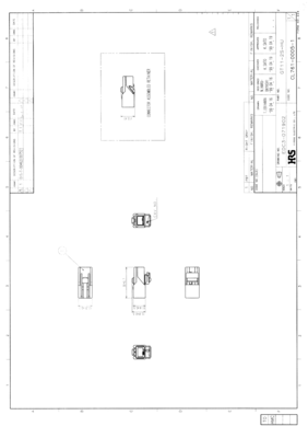 HRS GT11-8DS-2.8C Rectangular Connector Housing