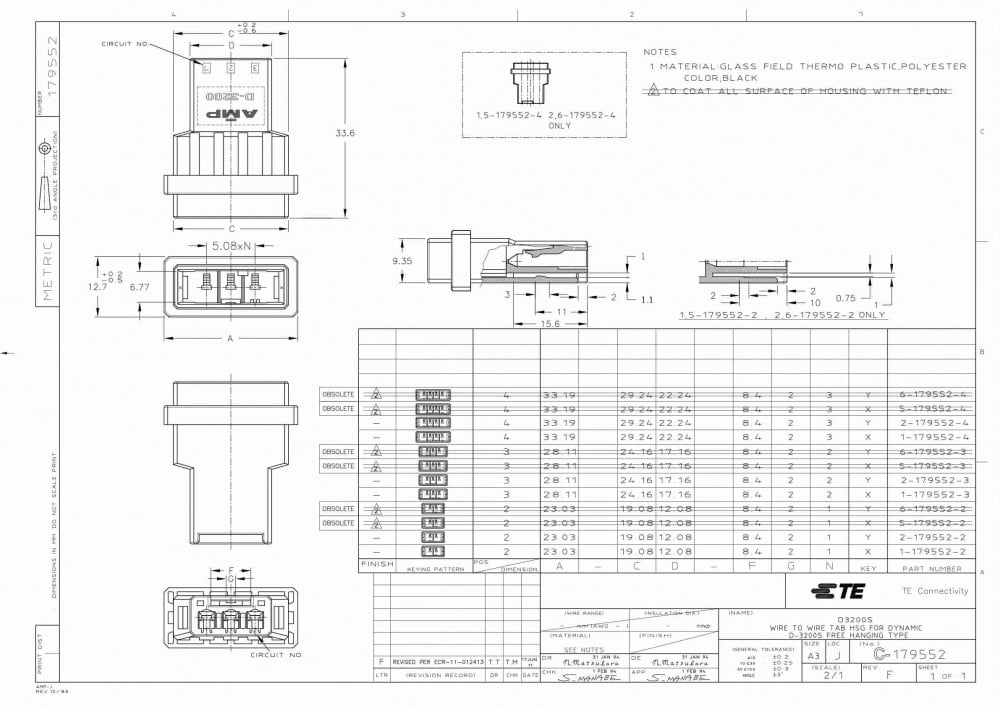TE Connectivity 1-179552-3 drawing preview