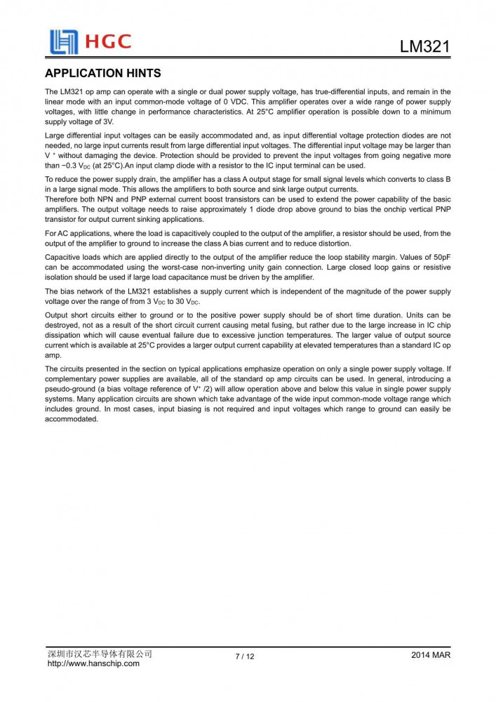 LM321IDBVRG datasheet page 7