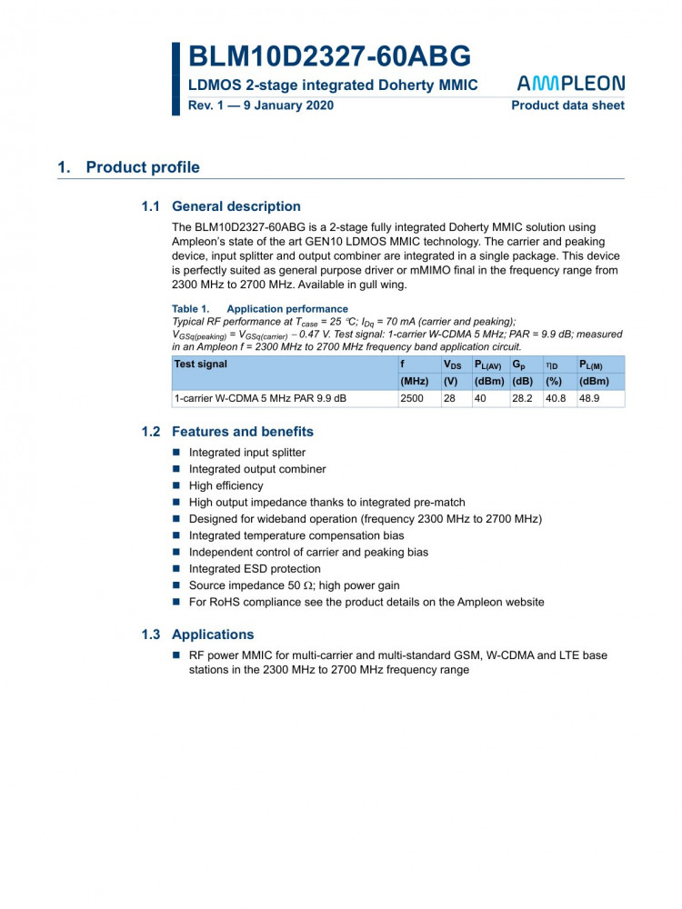 BLM10D2327-60ABGYZ datasheet page 1