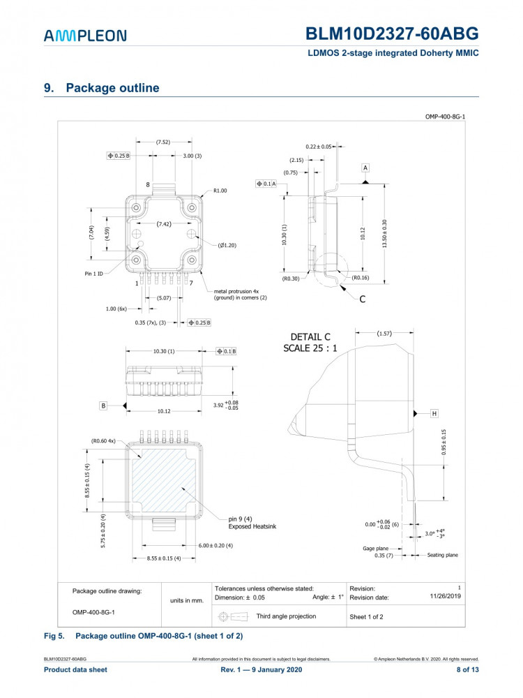 BLM10D2327-60ABGYZ datasheet page 8