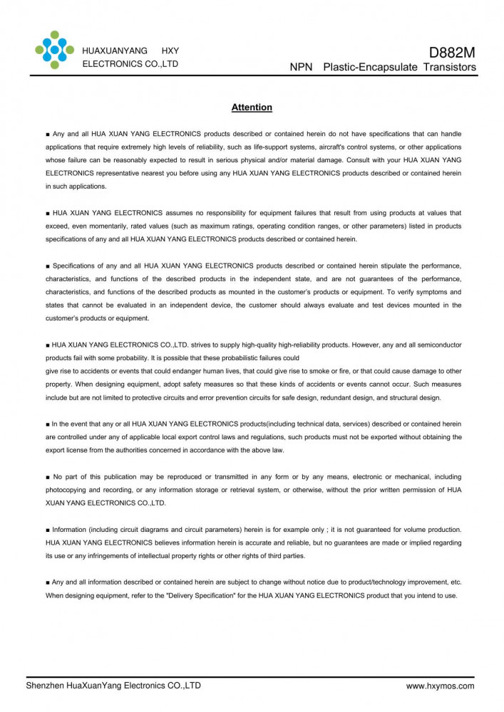 D882M datasheet page 4