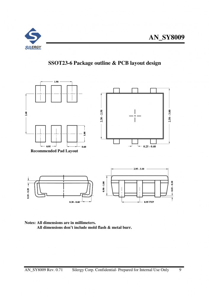 SY8009BABC datasheet page 9