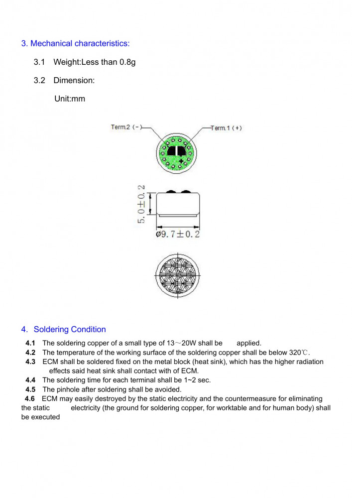 GMDU9750CSD specification page 3