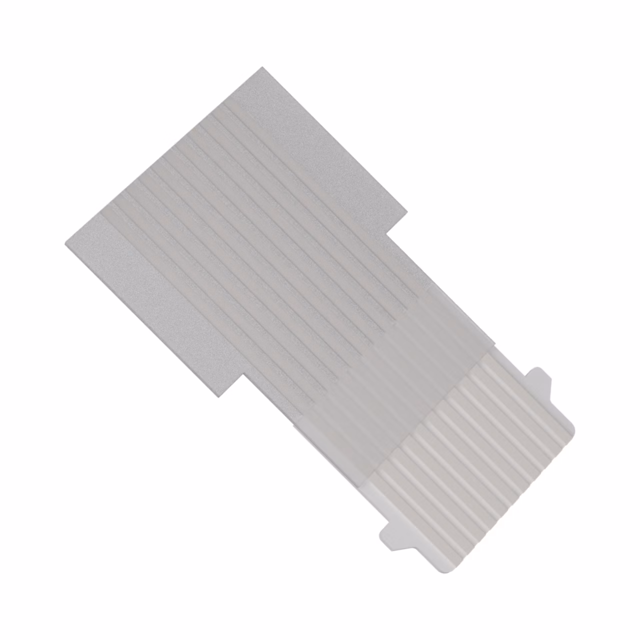 0.50mm Pitch Premo-Flex FFC Jumper with Latching Ears, Opposite Side Contacts (Type D), 76.00mm Cable Length, Tin (Sn) Plating, 11 Circuits for sale