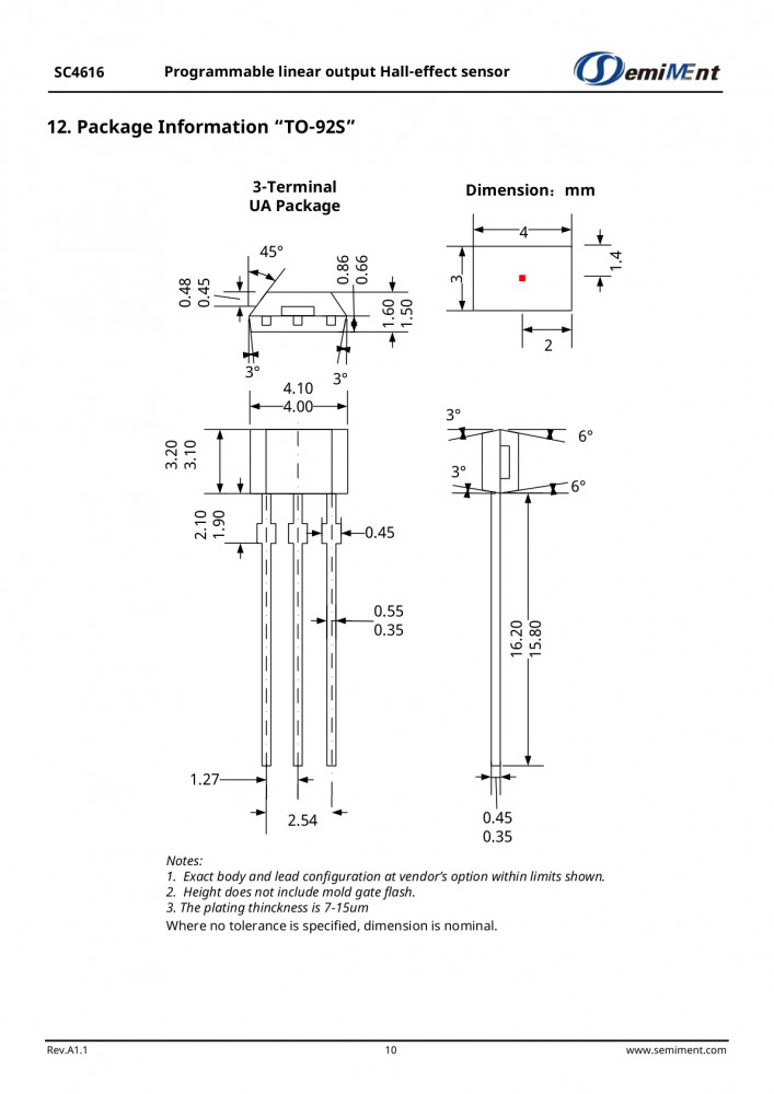 SC4616 datasheet page 10