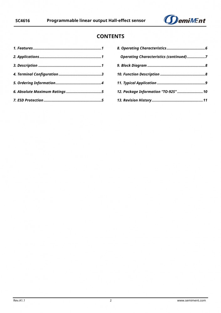 SC4616 datasheet page 2