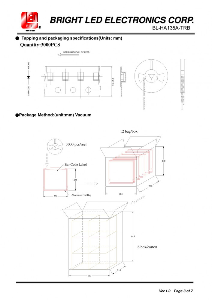 BL-HA135A-TRB datasheet page 3