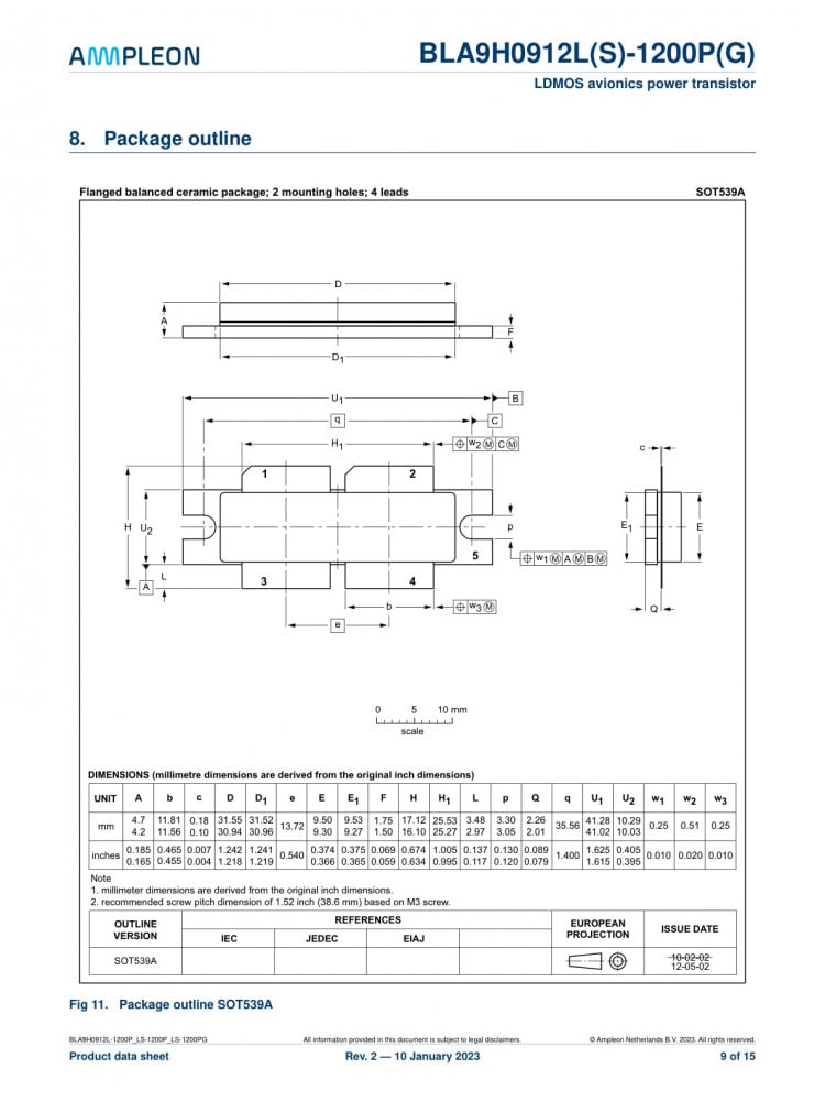 BLA9H0912LS-1200PGJ datasheet page 9