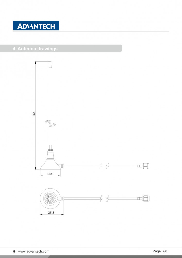 OPT1-ANT-450M-30 datasheet page 7