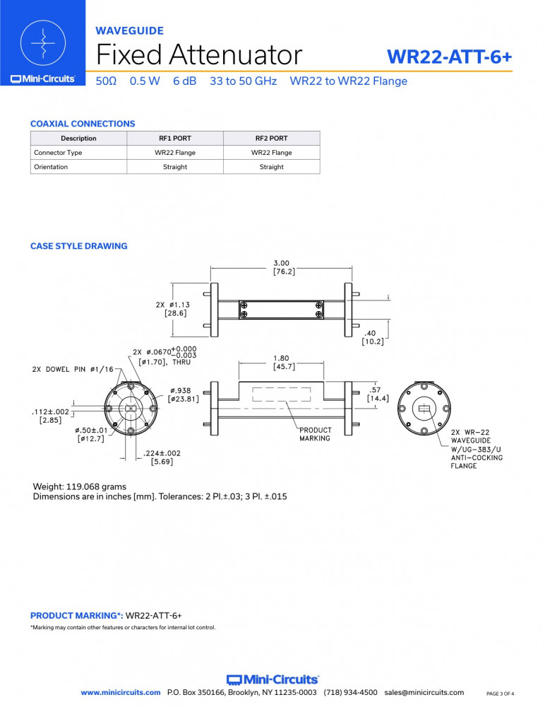 WR22-ATT-6+ datasheet page 3